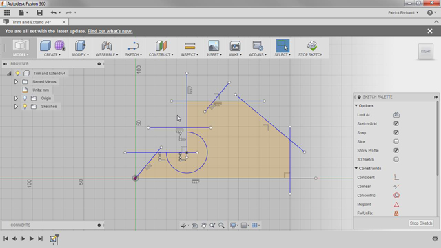 Autodesk Fusion 360 Sketching Training Course