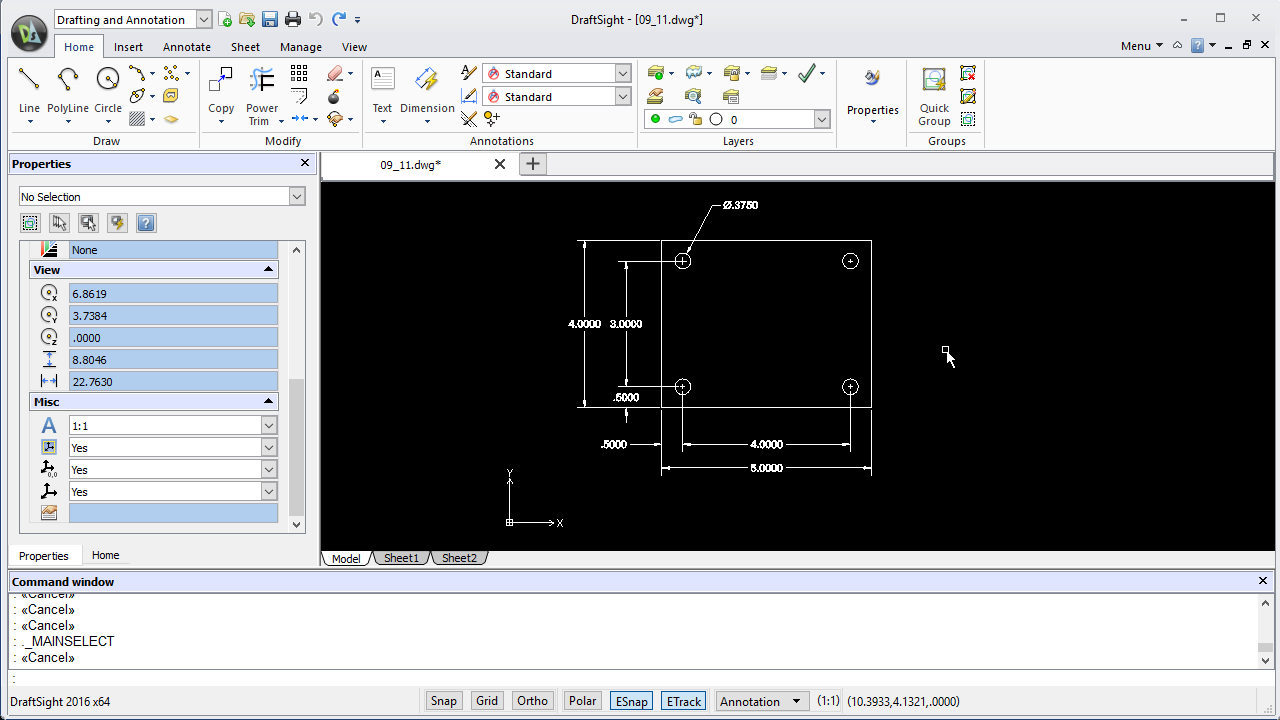 New DraftSight Essentials Course